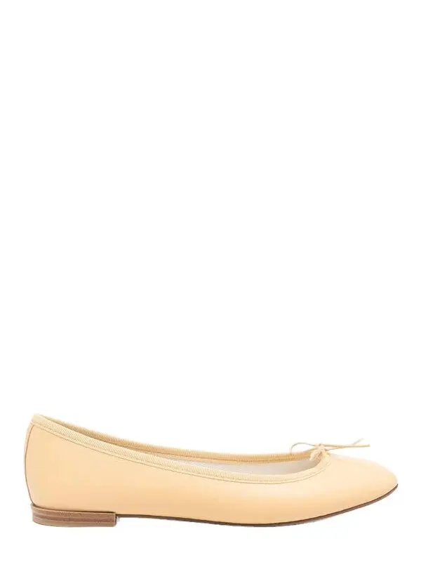 Repetto Ballerina Flats With Bow Detailing - Yellow