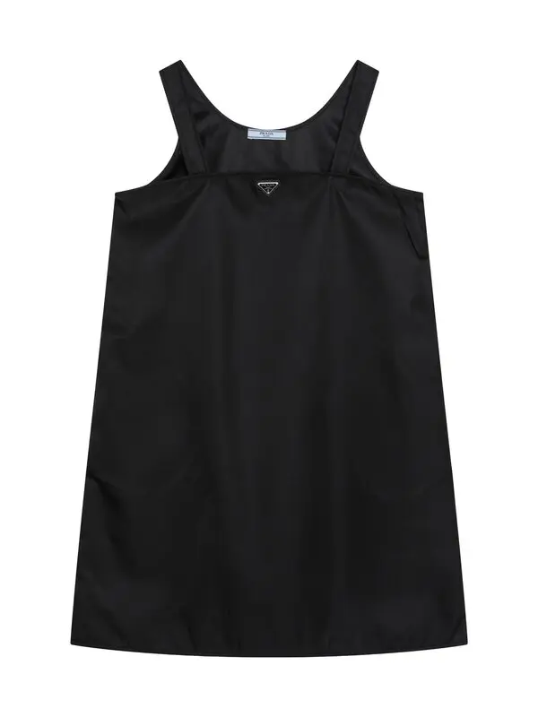 Prada Re-nylon Short Dress - Black