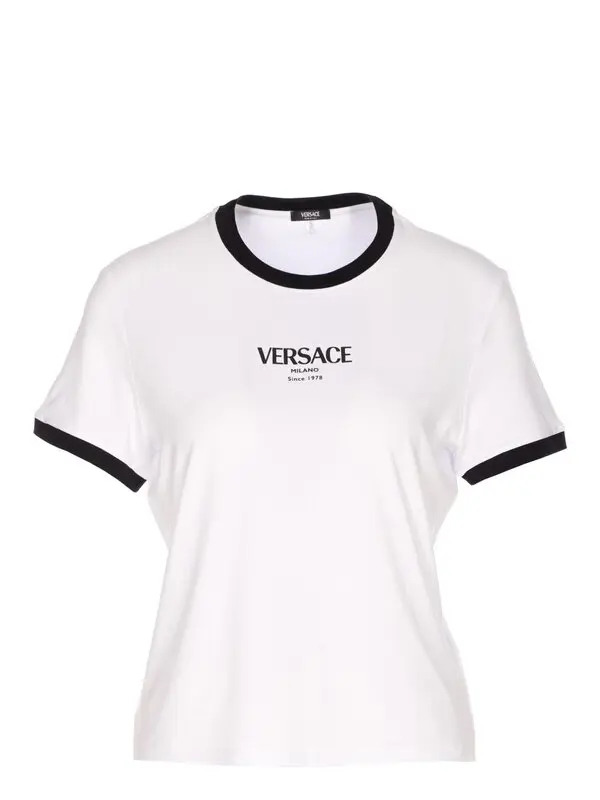 Versace Logo T-shirt - White