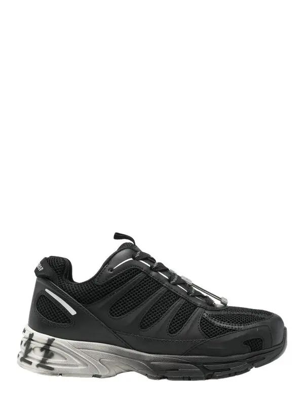 44 LABEL GROUP Lace-up Low-top Sneakers - Black