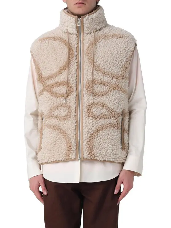 Loewe Shearling Vest - Cream