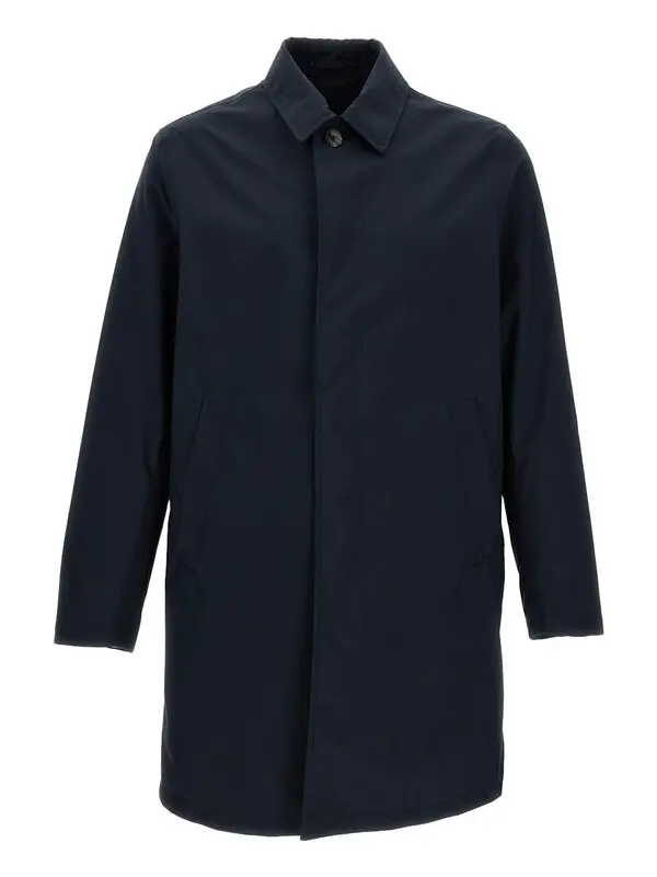 Herno Unlined Technical Fabric Raincoat - Multicolor