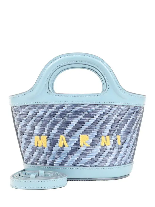 Marni Tropicalia Micro Bag - Blue