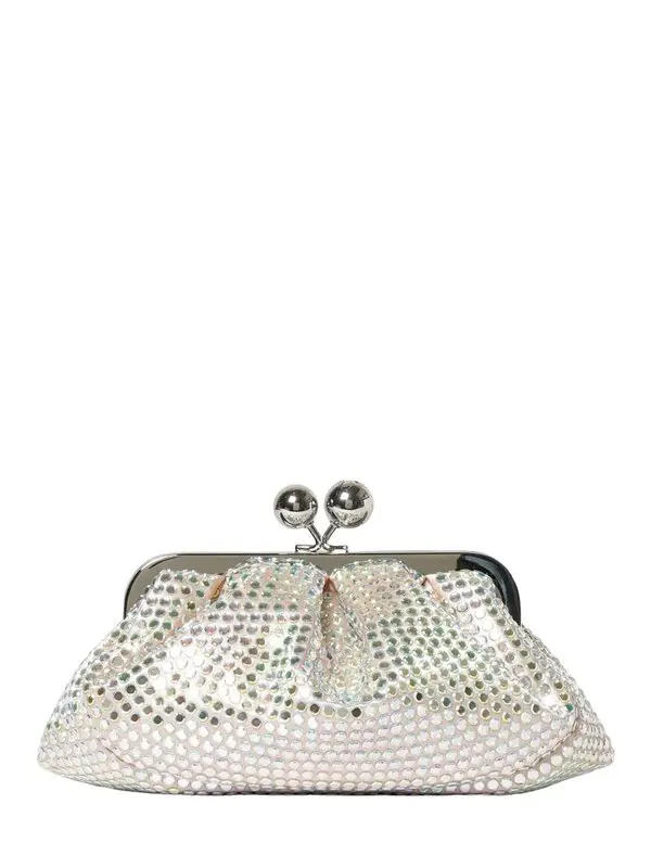 Max Mara Embellished Clutch - Pink