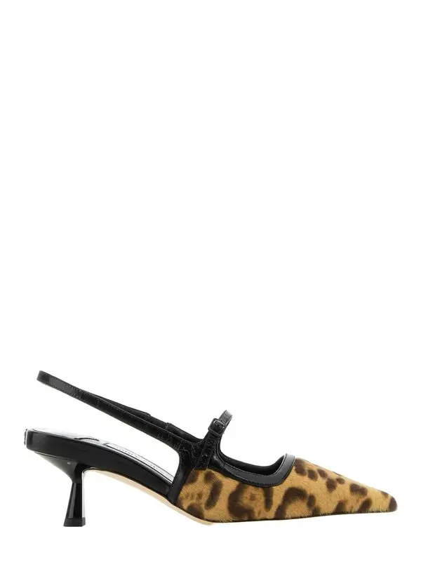 JIMMY CHOO Printed Calf Hair Didi Pumps - Multicolor