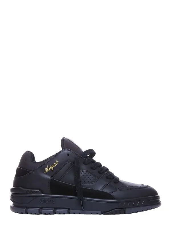 Axel Arigato Leather Lace-up Sneakers - Black
