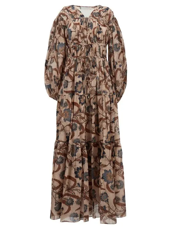 Zimmermann Long Dress - Multicolor