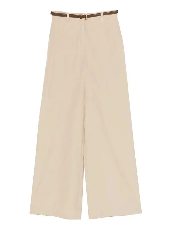 Max Mara Palazzo Pants - Cream