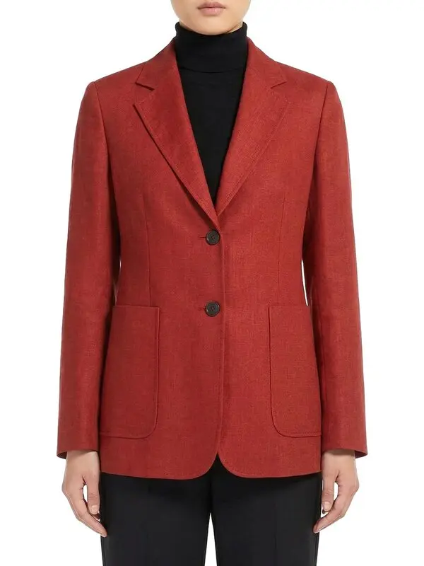 Max Mara Tailored Blazer - Red