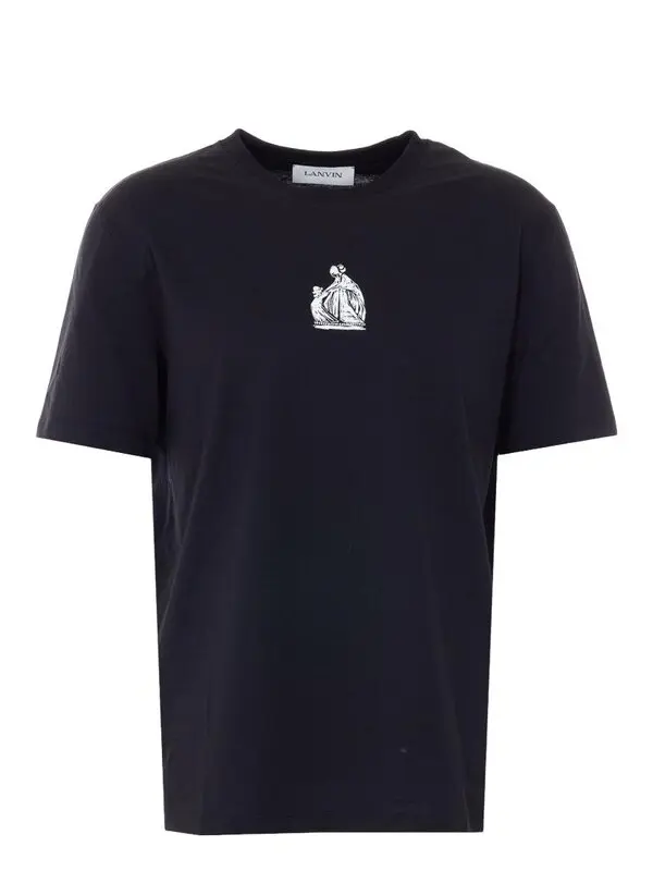 LANVIN Mother And Daughter T-shirt - Black