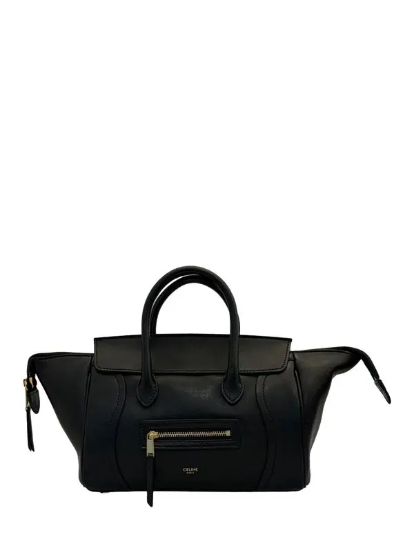 Celine Luggage Small Leather Tote Bag - Multicolor