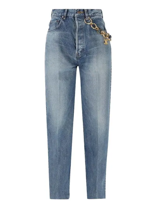 Celine Boyfriend Denim Jeans - Multicolor