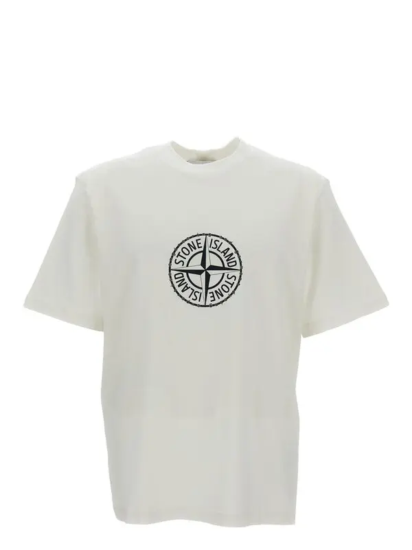 Stone Island T-shirt All Around Compass - Multicolor