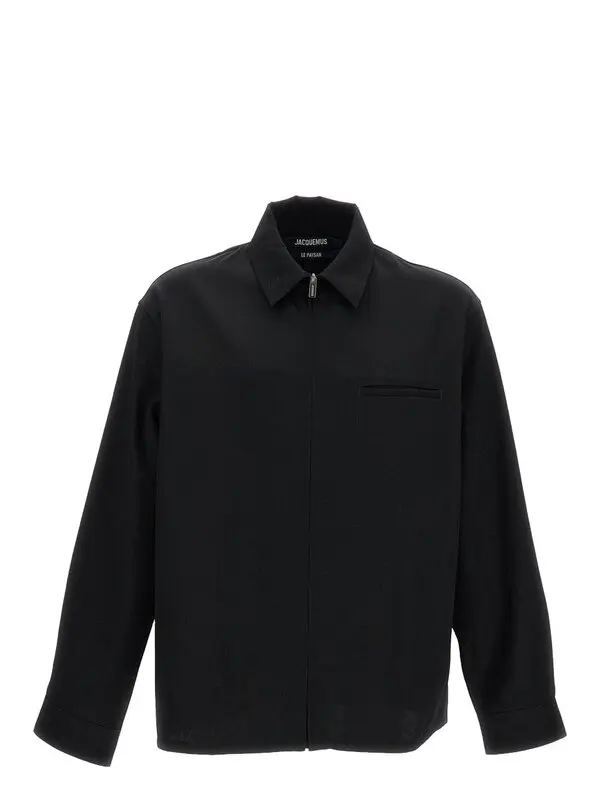 Jacquemus La Chemise Mecano Zipped Shirt - Multicolor