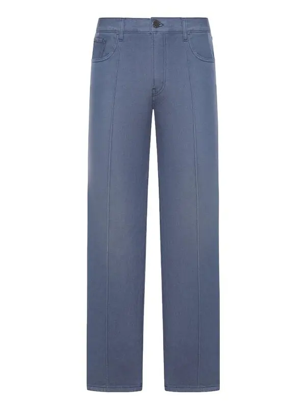 Prada Washed Denim Five-pocket Jeans - Blue