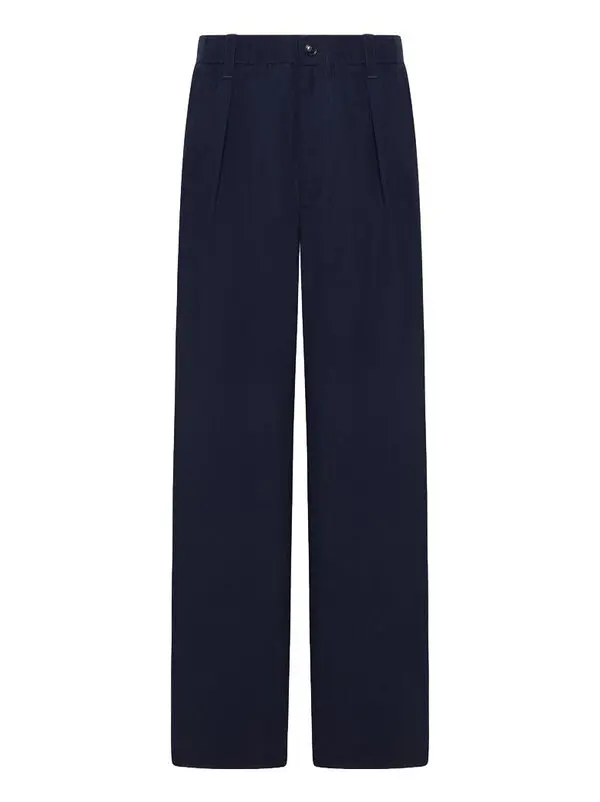 Giorgio Armani Tailored Wide-leg Trousers - Multicolor