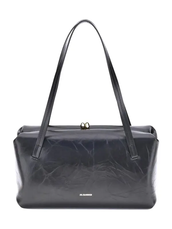 JIL SANDER Small Goji Pillow Shoulder Bag - Black
