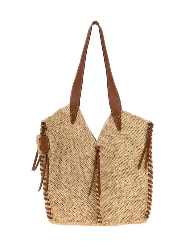 Isabel Marant Étoile Raffia Shopping Bag - Brown