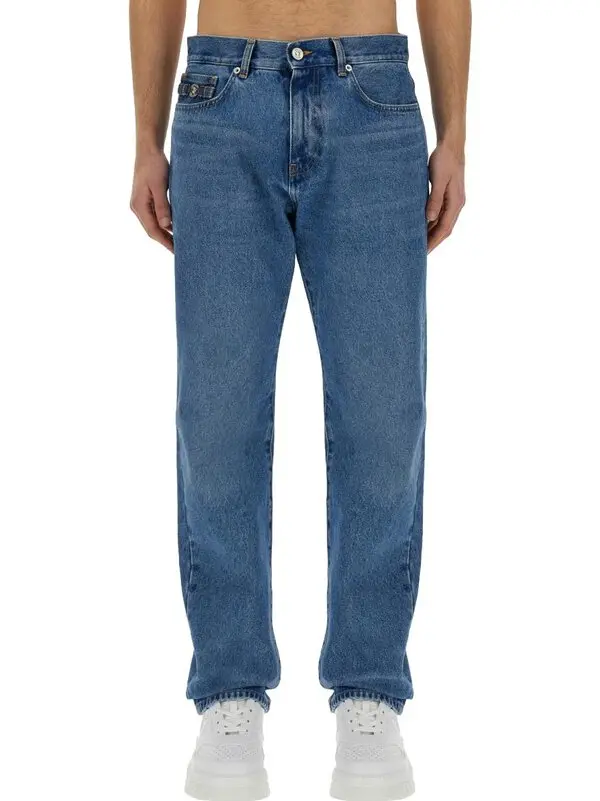 Versace Regular Fit Jeans - Blue