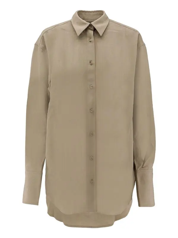 TOTEME Viscose And Wool Shirt - Multicolor