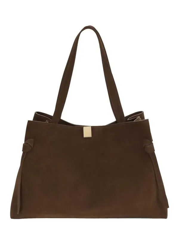 Yuzefi Gyoza Large Shoulder Bag - Brown