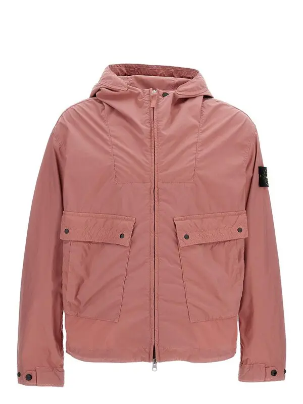 Stone Island Short Hooded Technical Parka - Multicolor
