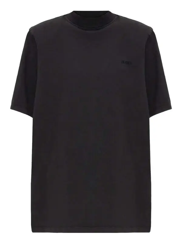 Attico Turtleneck T-shirt - Gray