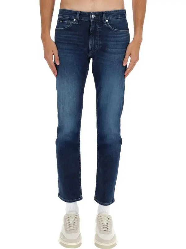 BOSS Delaware Slim Fit Jeans - Blue