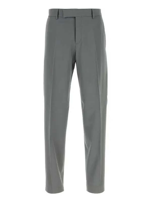 Fendi Gabardine Trousers - Gray