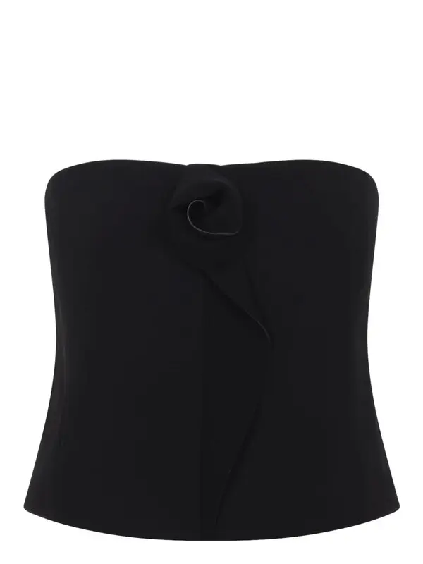 Giorgio Armani Beauty Silk Top - Black