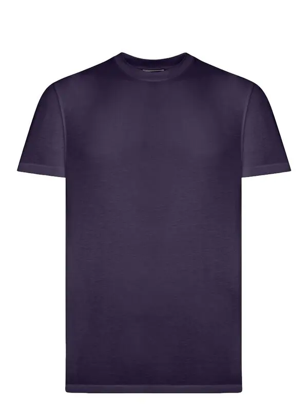 TOM FORD Crew Neck T-shirt - Blue