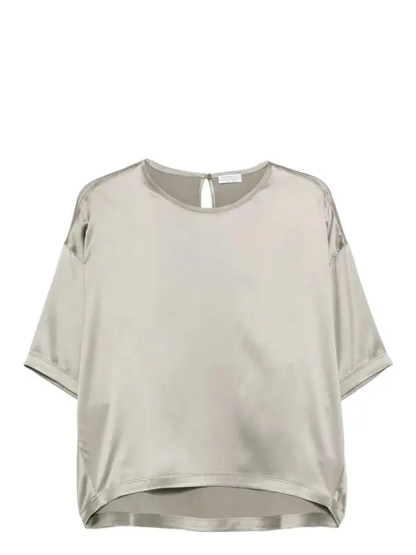 Brunello Cucinelli Silk Blouse - Multicolor