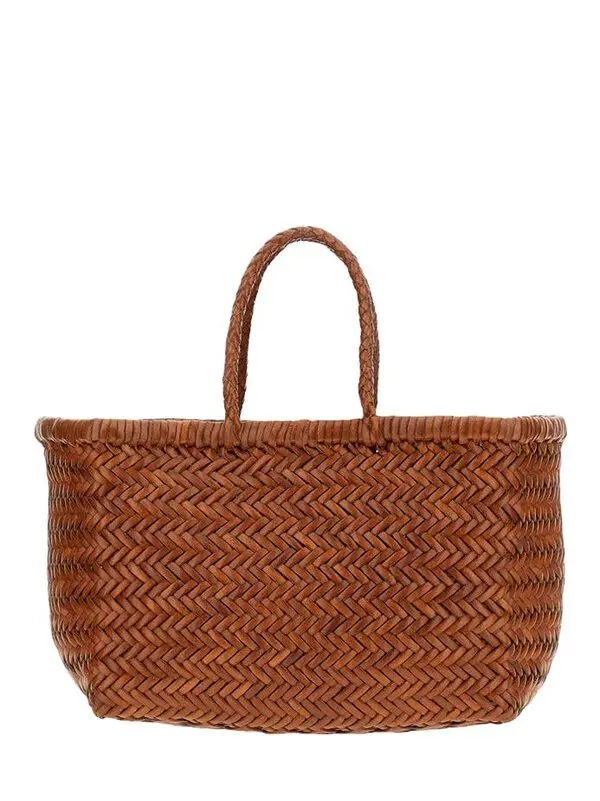 Dragon Diffusion Woven Leather Tote Bag - Multicolor
