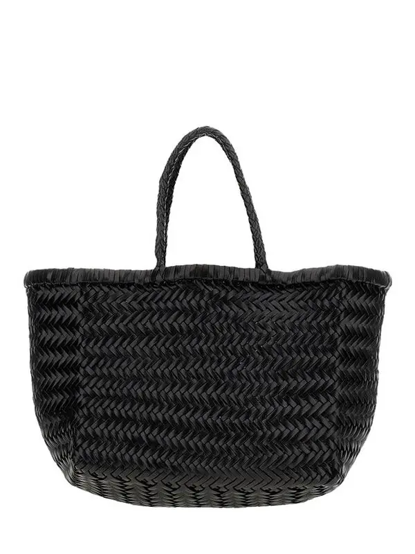 Dragon Diffusion Woven Leather Tote Bag - Multicolor