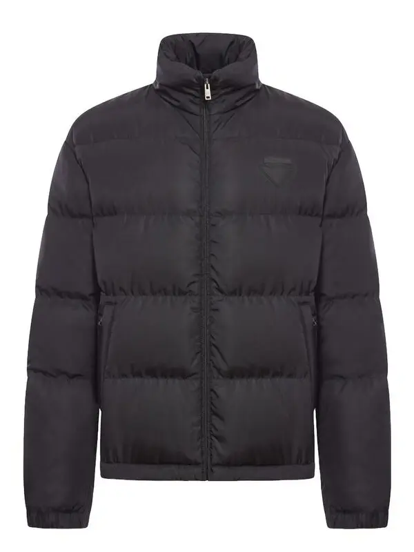 Prada Padded Jacket Re-nylon - Black