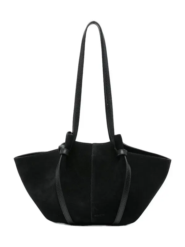 Yuzefi Suede Tote Bag - Black