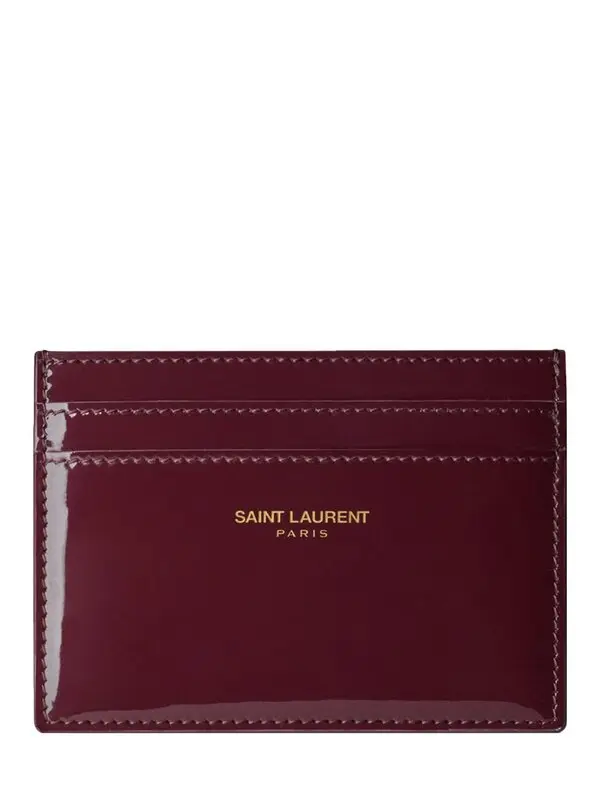 Saint Laurent Logo Card Holder - Multicolor