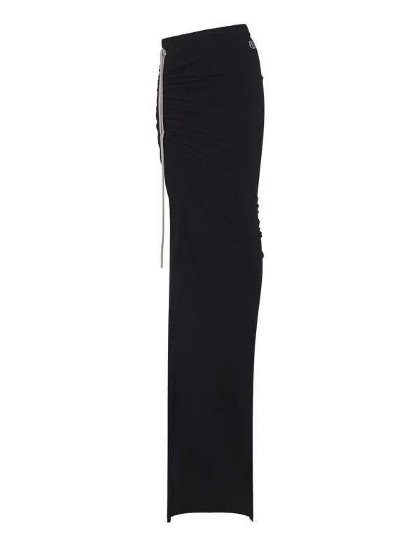 Moncler Adjustable Drawstring Skirt - Black