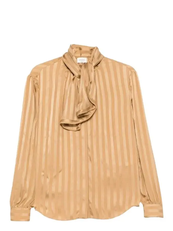 Saint Laurent Polyester Blouse - Multicolor