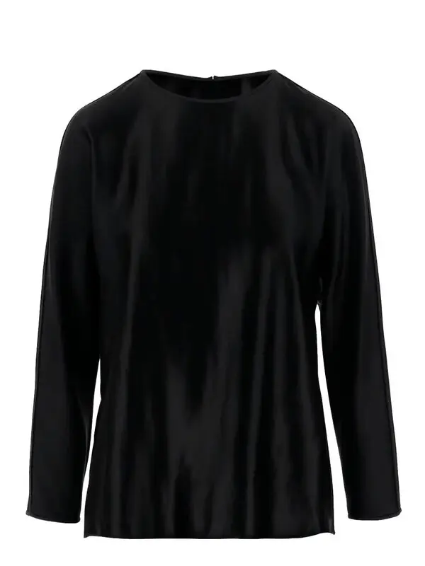 Giorgio Armani Silk Shirt - Black