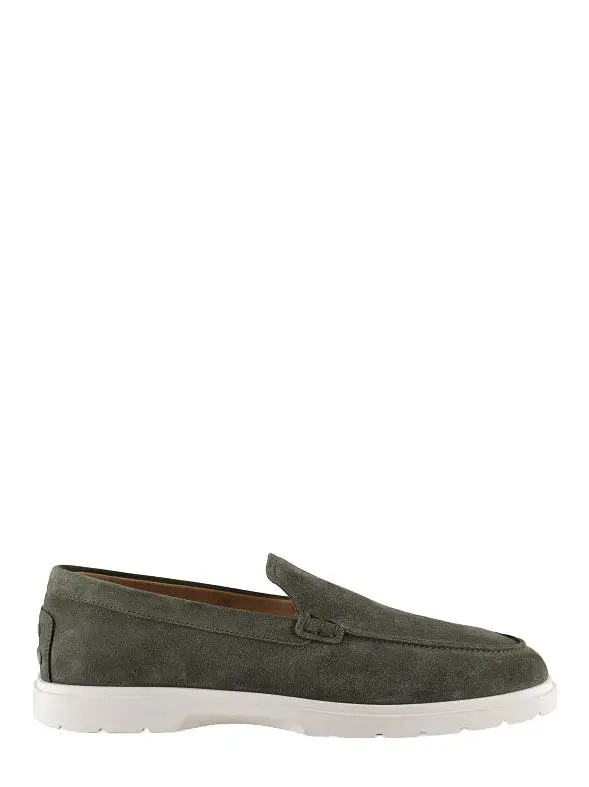 TOD'S Slipper Moccasins - Green