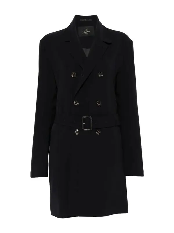 MONTECORE Belted Trench Coat - Multicolor