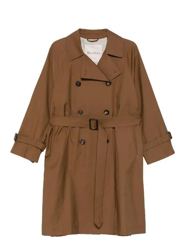 Max Mara Double-breasted Trench Coat - Brown