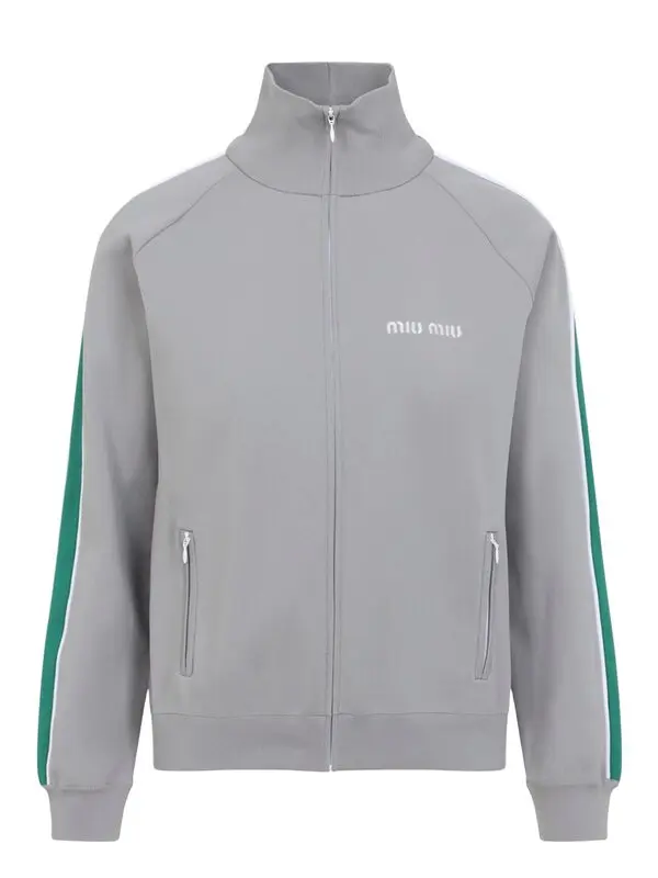 Miu Miu Zip-up Cardigan - Multicolor