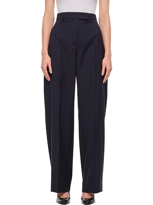 Sportmax Ampezzo Wide Leg Tailored Pants - Multicolor