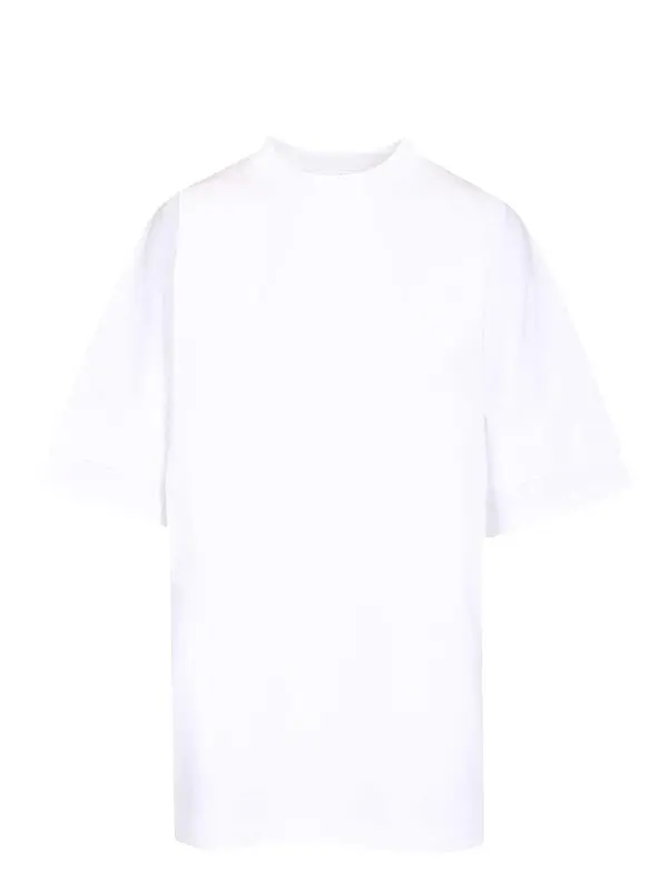 Alaïa Layered Cotton T-shirt - White