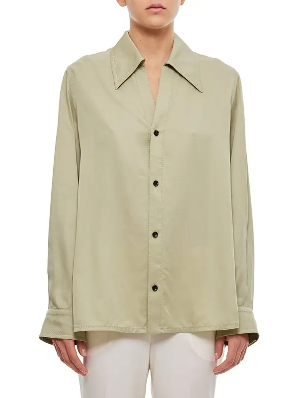 Bottega Veneta Viscose Twill Shirt - Multicolor