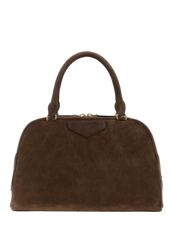Givenchy Suede Medium Antigona East-west Soft Handbag - Brown