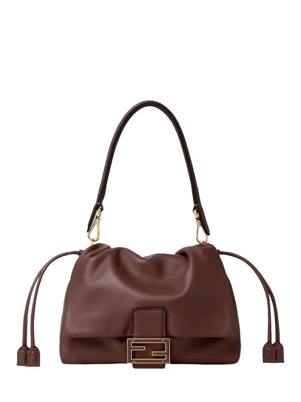 Fendi Mamma Baguette Medium Leather Crossbody Bag - Multicolor