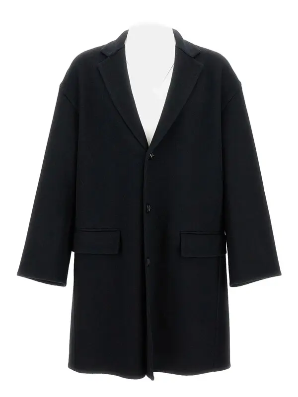Bottega Veneta Long Wool Coat - Multicolor